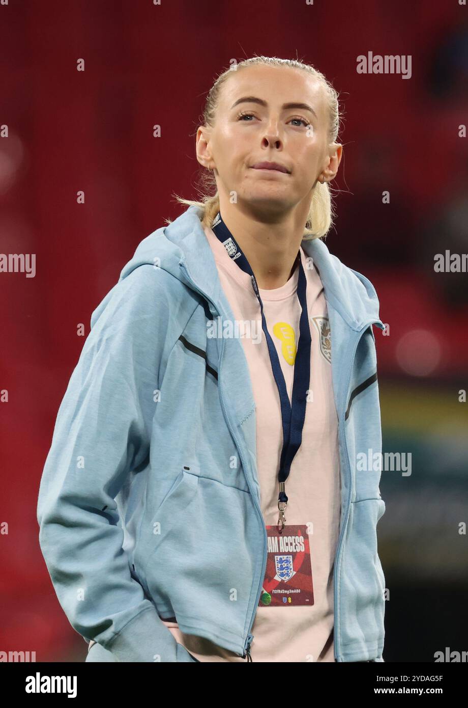 London, UK. 25th Oct, 2024. Chloe Kelly (Manchester City) of England ...