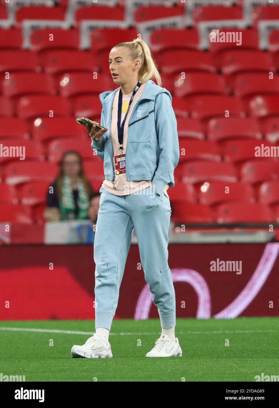 London, UK. 25th Oct, 2024. Chloe Kelly (Manchester City) of England ...