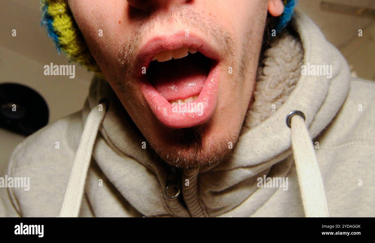 Lips part mouth human hi-res stock photography and images - Alamy