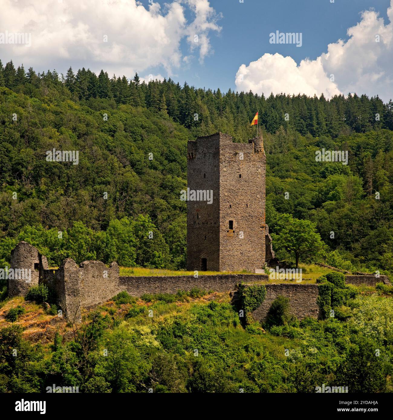 Manderscheid upper castle hi-res stock photography and images - Alamy