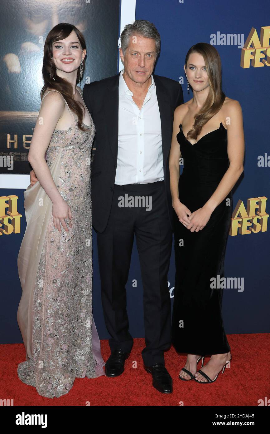 October 24, 2024, Los Angeles, California, USA: Sophia Thatcher, Hugh ...