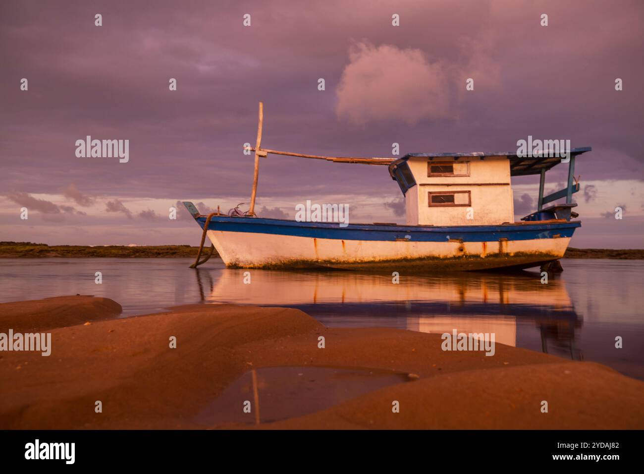 Boat in Brazil Stock Photo - Alamy