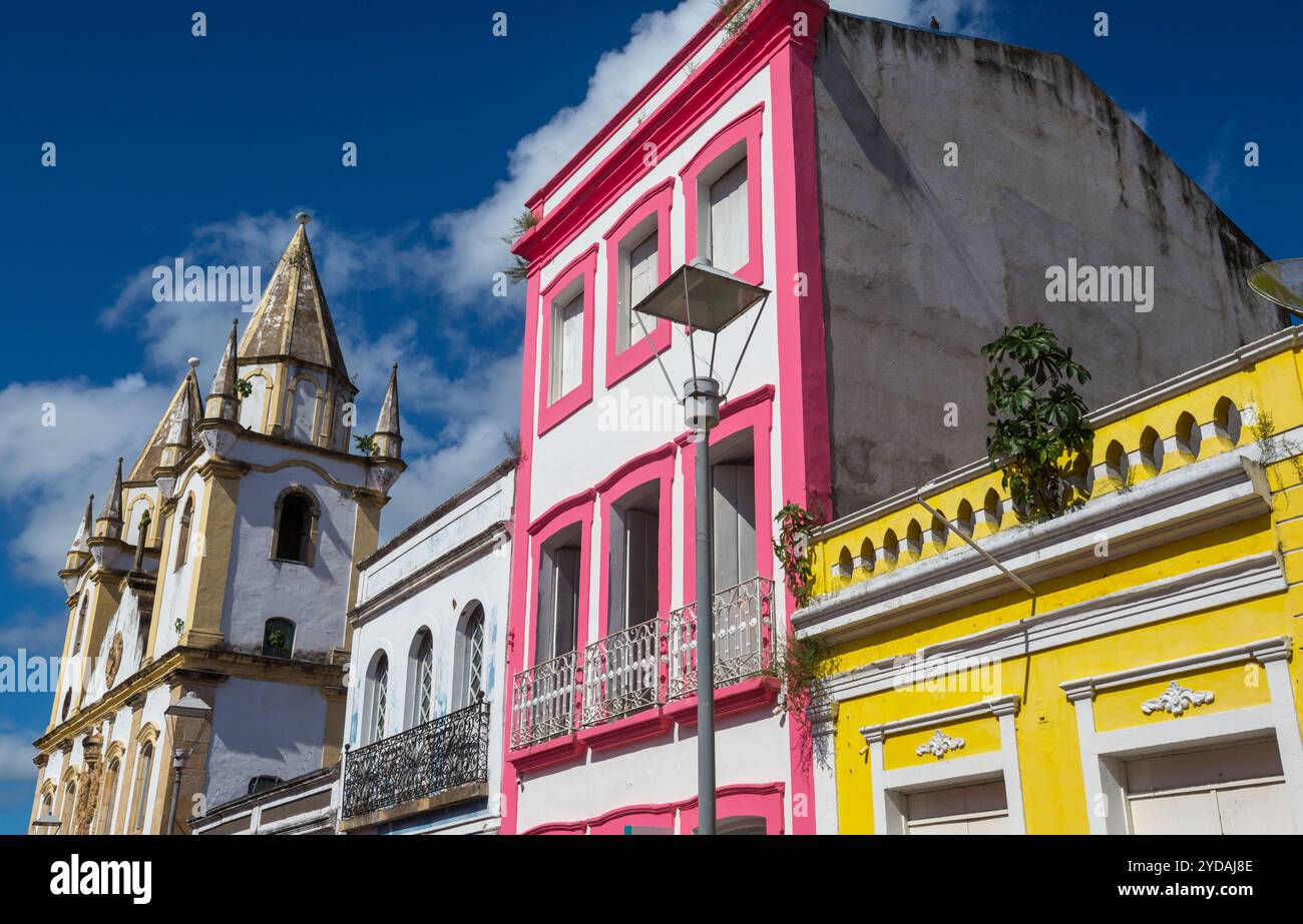 Colonial architecture in Brazil Stock Photo - Alamy