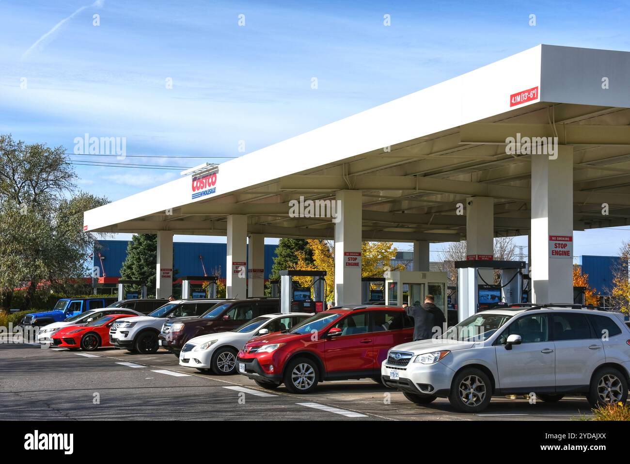 Costco wholesale fuel pump hi-res stock photography and images - Alamy