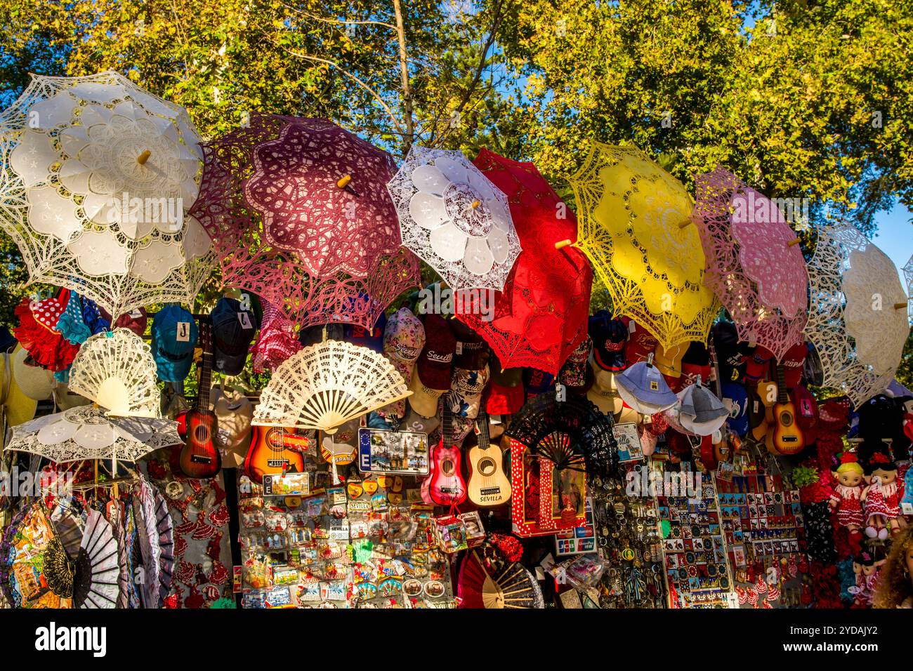 Hand fans seville spain hi-res stock photography and images - Alamy