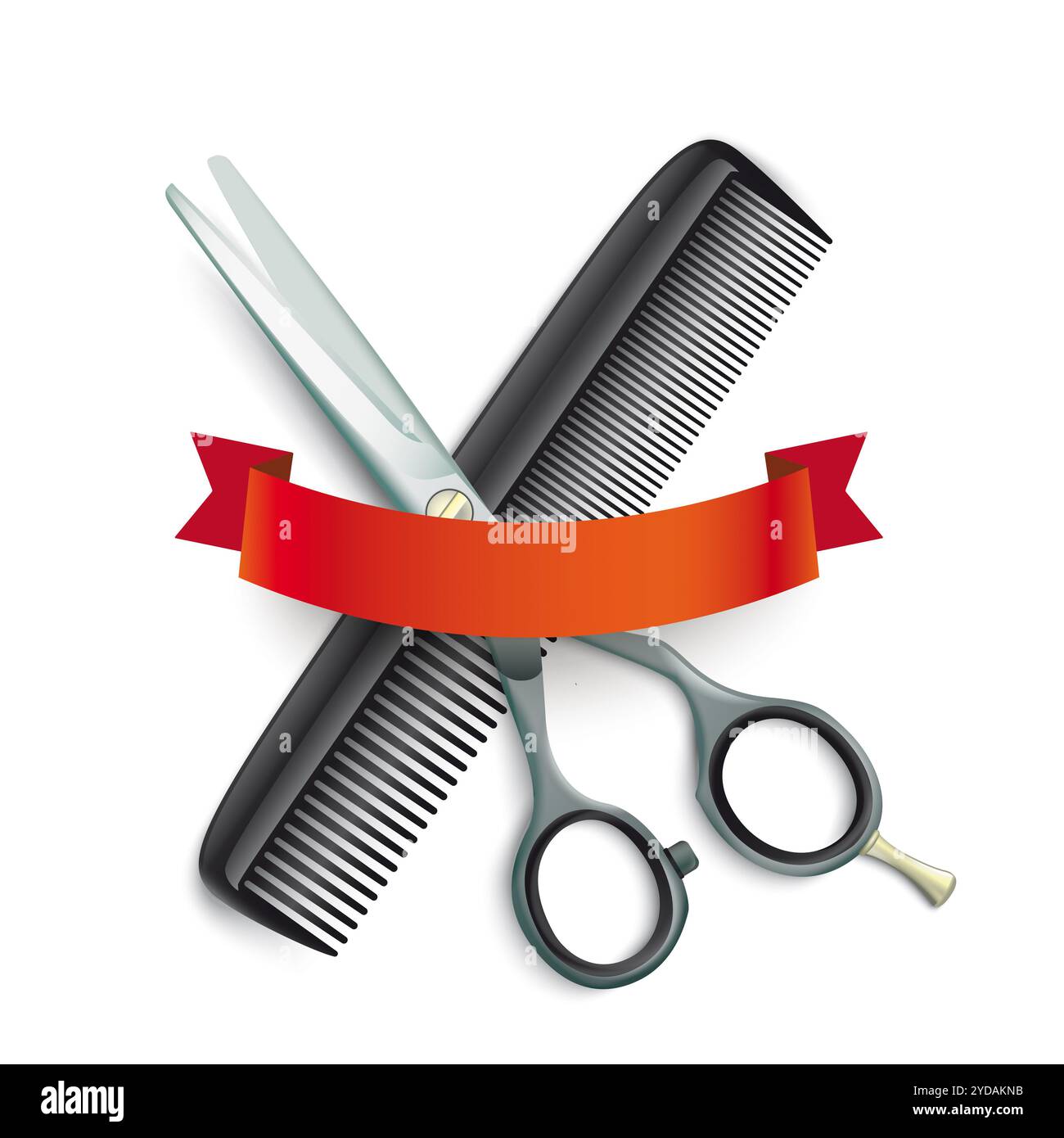 Red realistic ribbon on Cut Out Stock Images & Pictures - Alamy