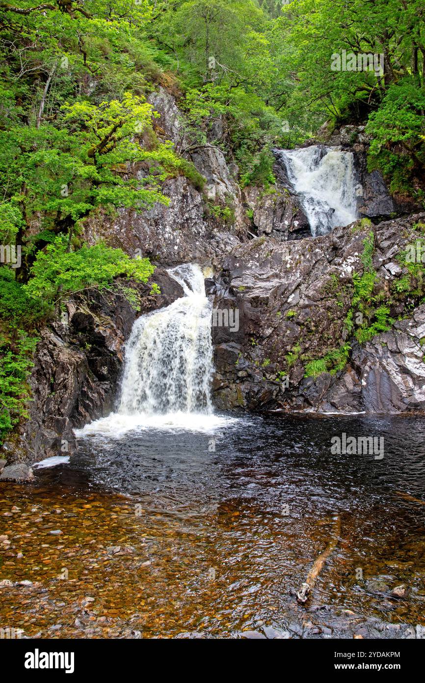 Chia-aig Falls, Achnacarry Stock Photo - Alamy