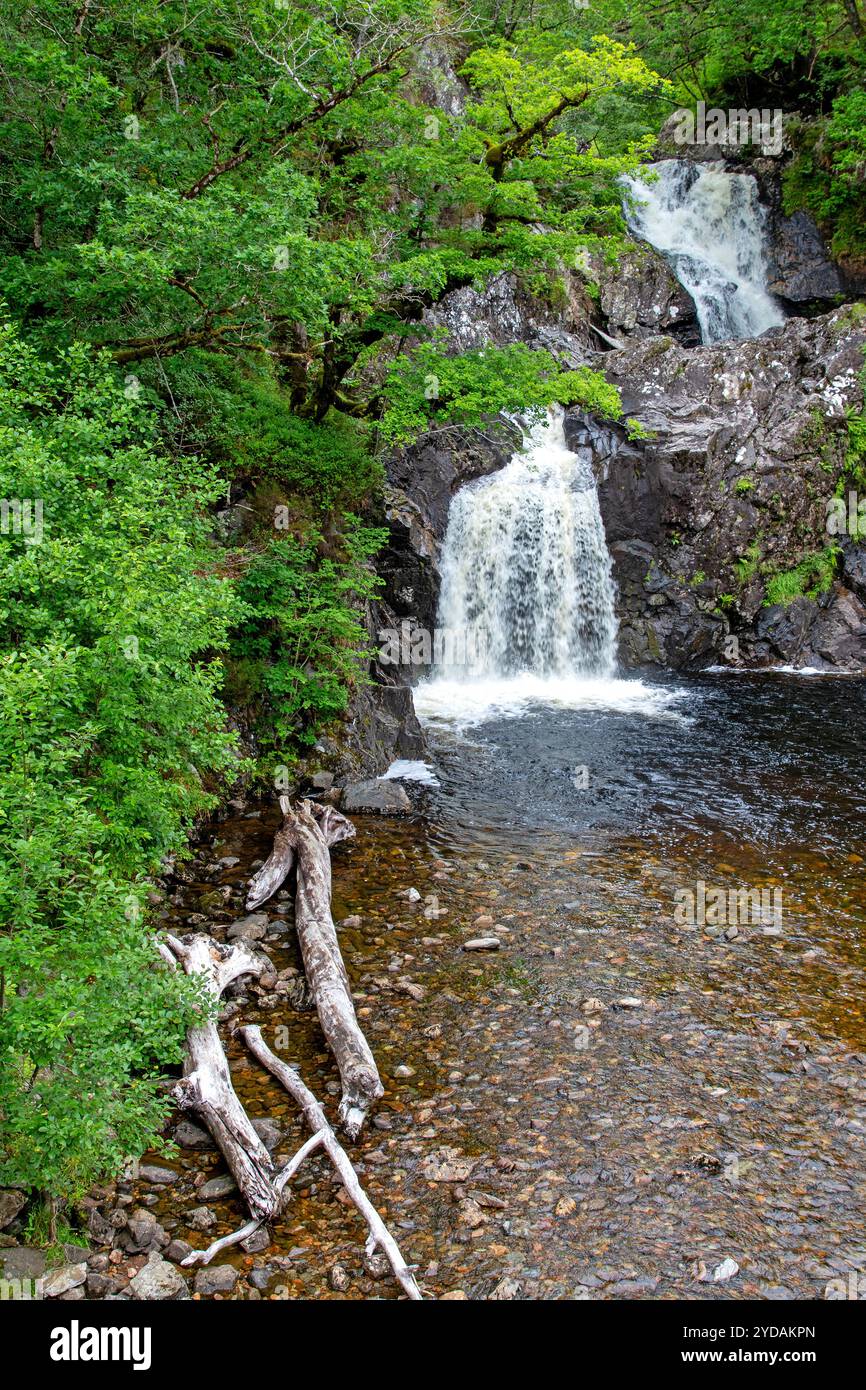 Chia-aig Falls, Achnacarry Stock Photo - Alamy