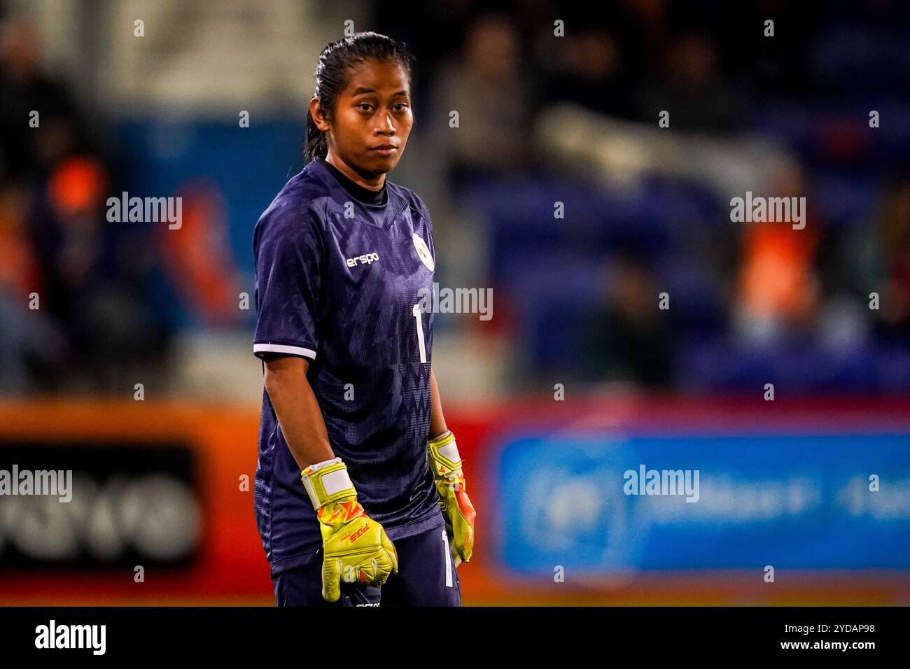 DOETINCHEM, NETHERLANDS - OCTOBER 25: Indonesia goalkeeper Laita Roati ...