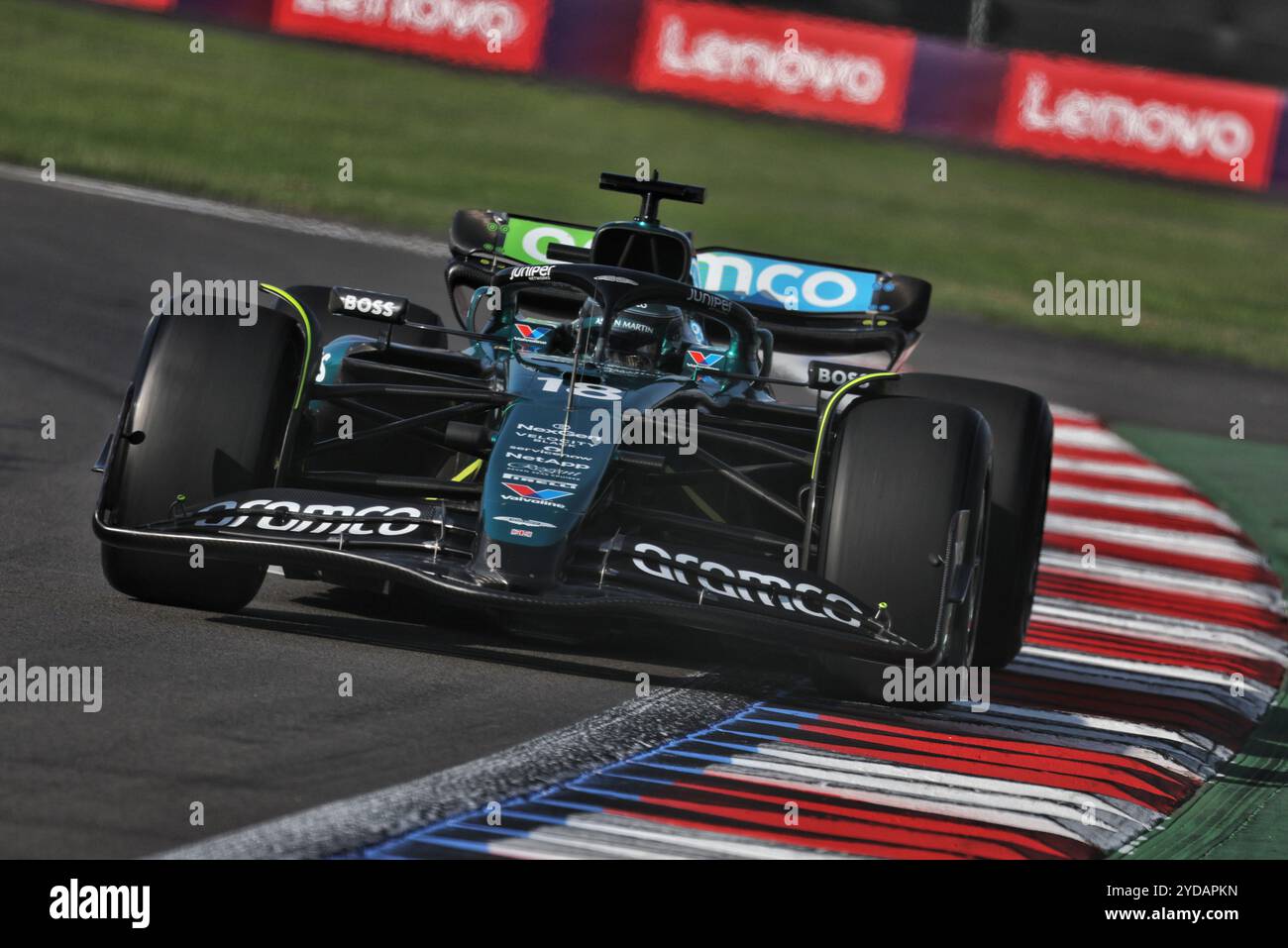 Mexico City, Mexico. 25th Oct, 2024. Lance Stroll (CDN) Aston Martin F1 ...