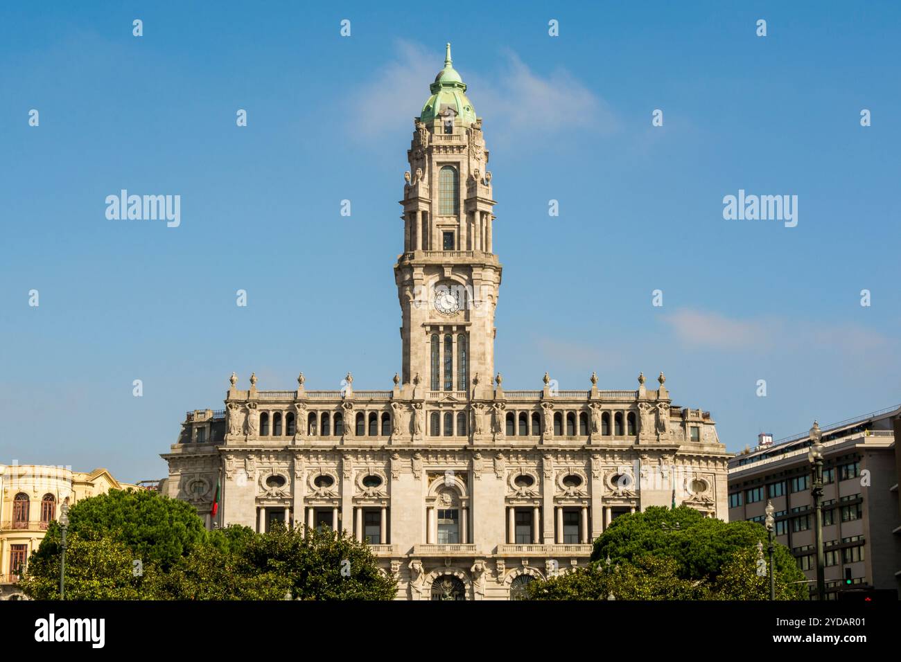 Porto City Hall (Camara Municipal do Porto), Porto, Portugal Stock ...