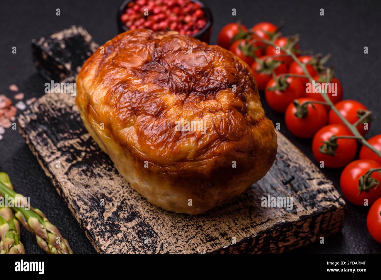 Delicious roll or homemade minced chicken sausage Stock Photo - Alamy