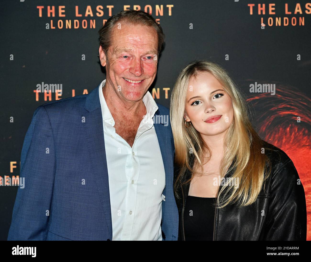LONDON, UK. 25th Oct, 2024. Iain Glen and daughter Mary Glen attends ...