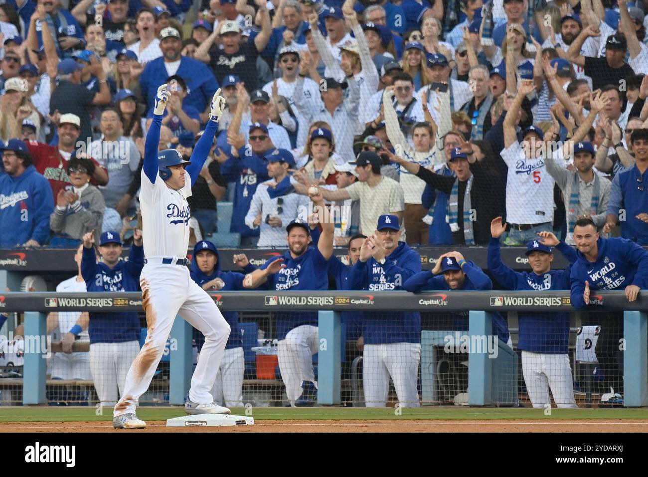 Los Angeles, United States. 25th Oct, 2024. Los Angeles Dodgers Freddie ...