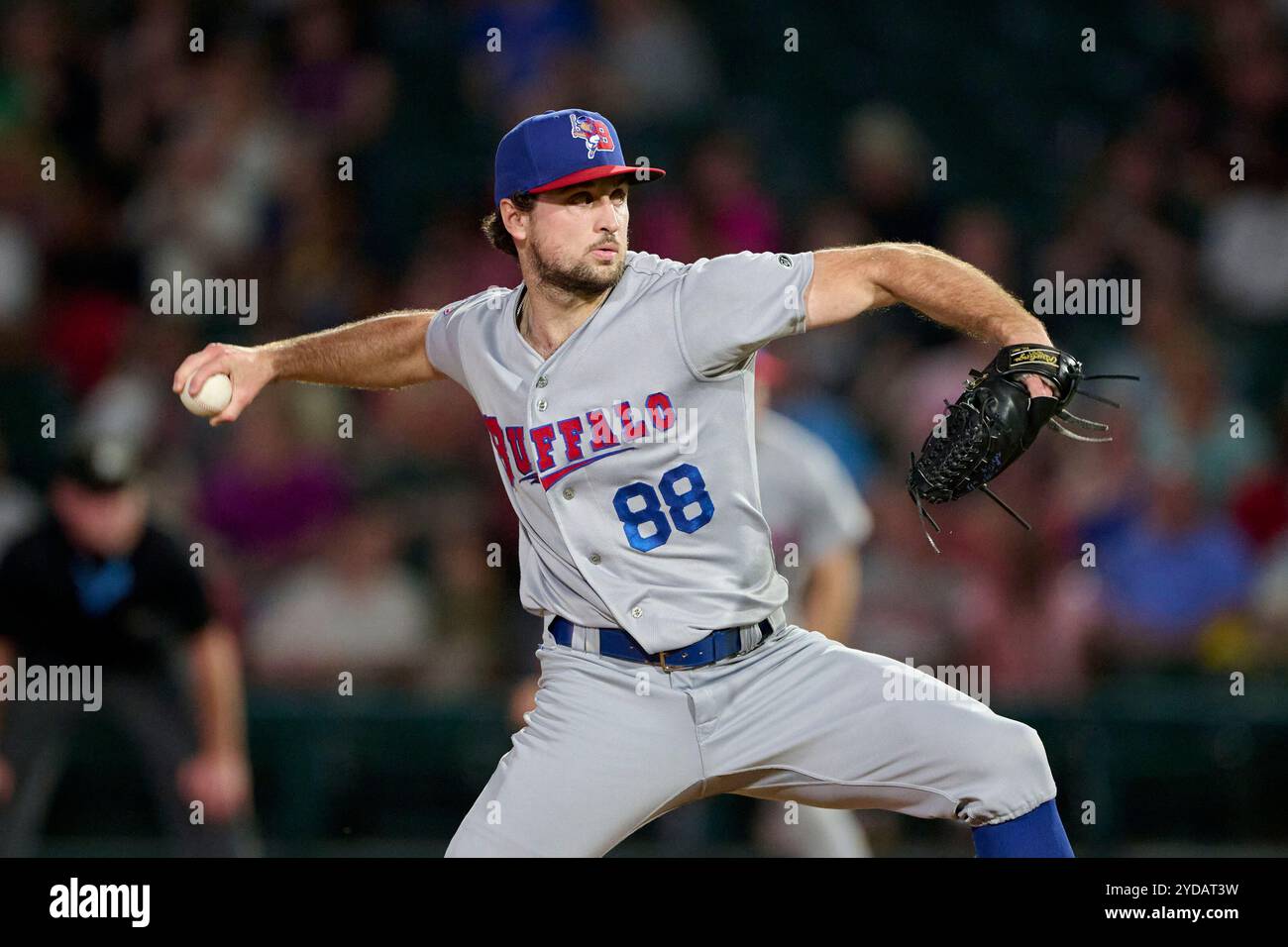 Buffalo Bisons pitcher Connor Cooke (88) during an MiLB International ...