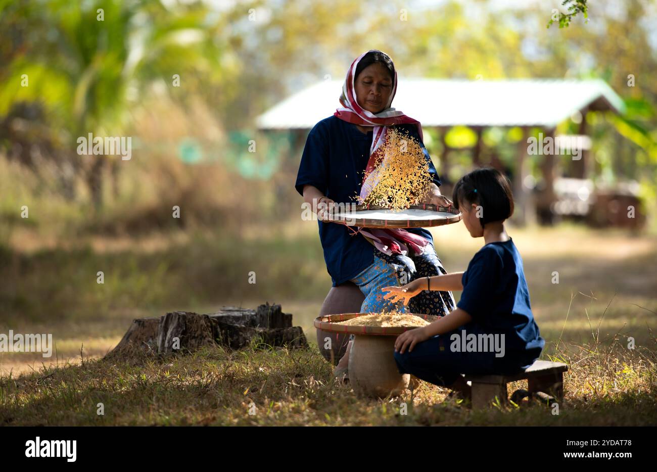 Rural life of Thai farmers More than 70% have to live on farming ...