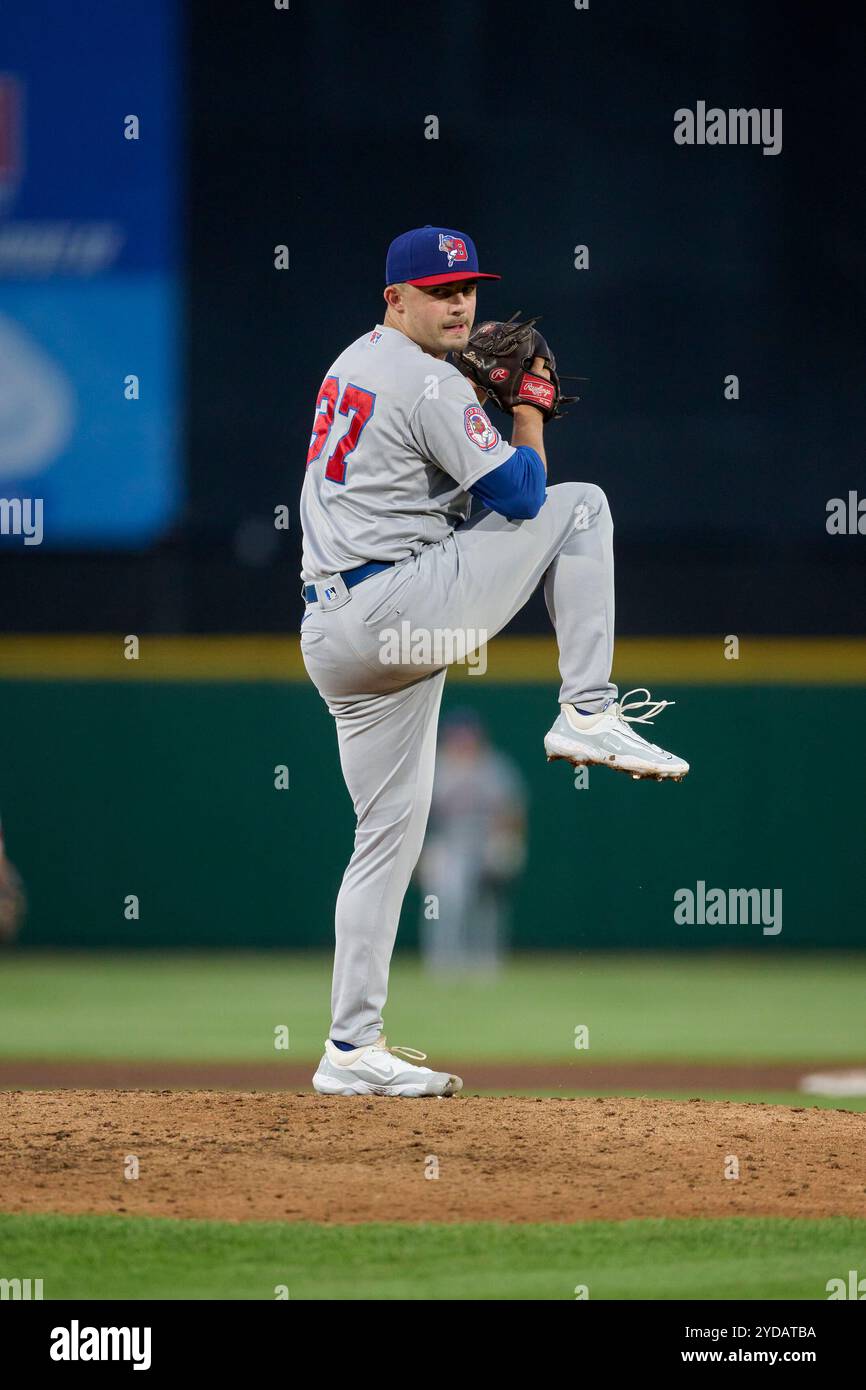 Buffalo Bisons pitcher Brandon Eisert (37) during an MiLB International ...