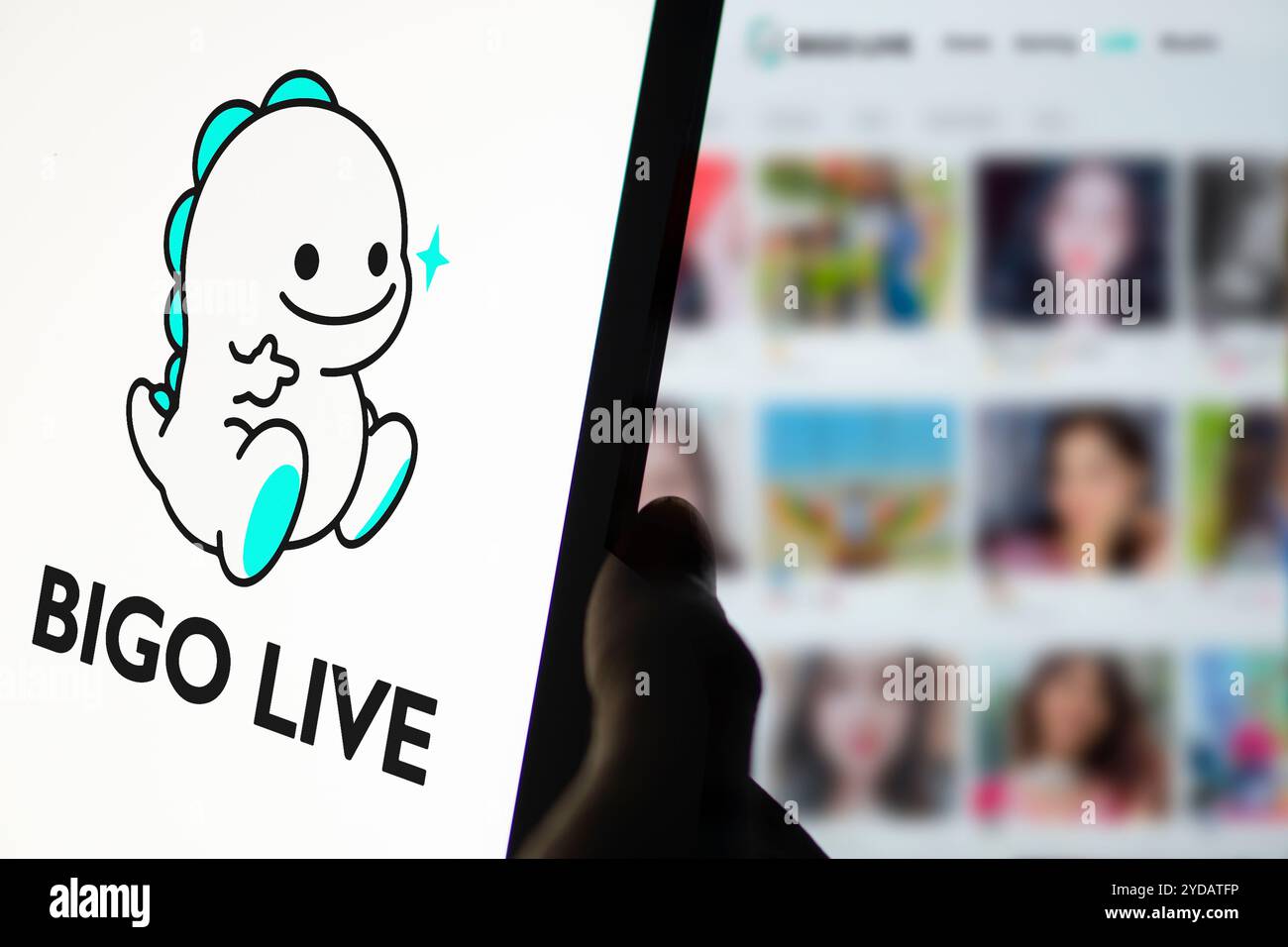 Bigo live logo hi-res stock photography and images - Alamy