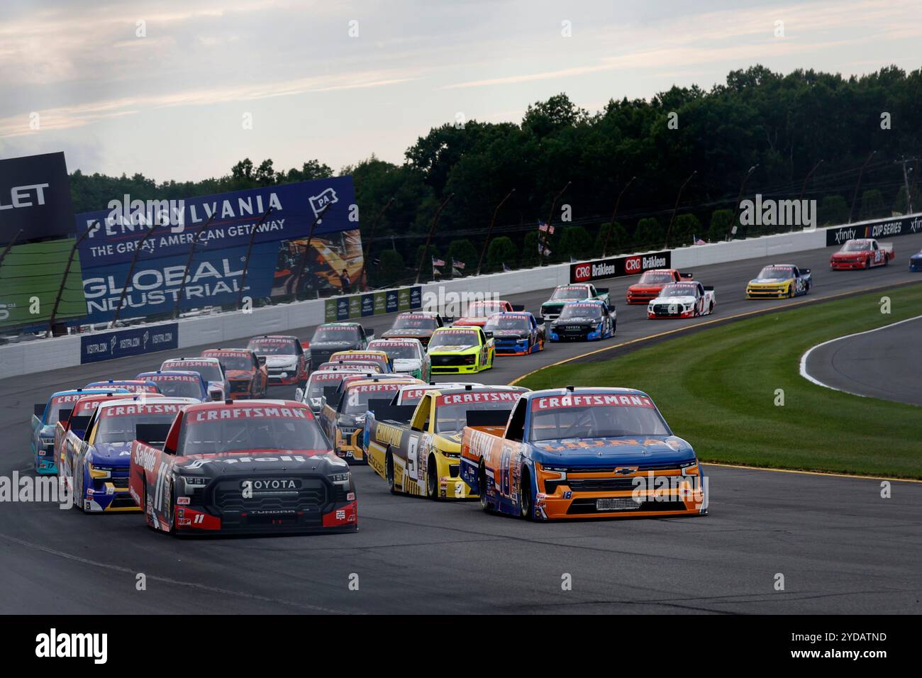 NASCAR Craftsman Truck Series: July 12 CRC Brakleen 175 Stock Photo - Alamy