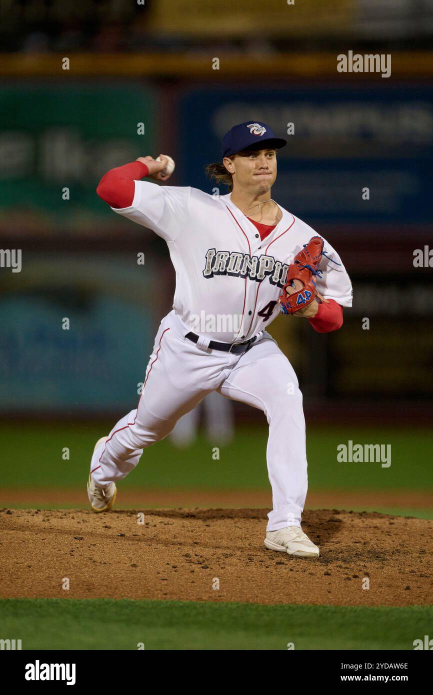 Lehigh Valley IronPigs pitcher Jonah Dipoto (40) during an MiLB ...