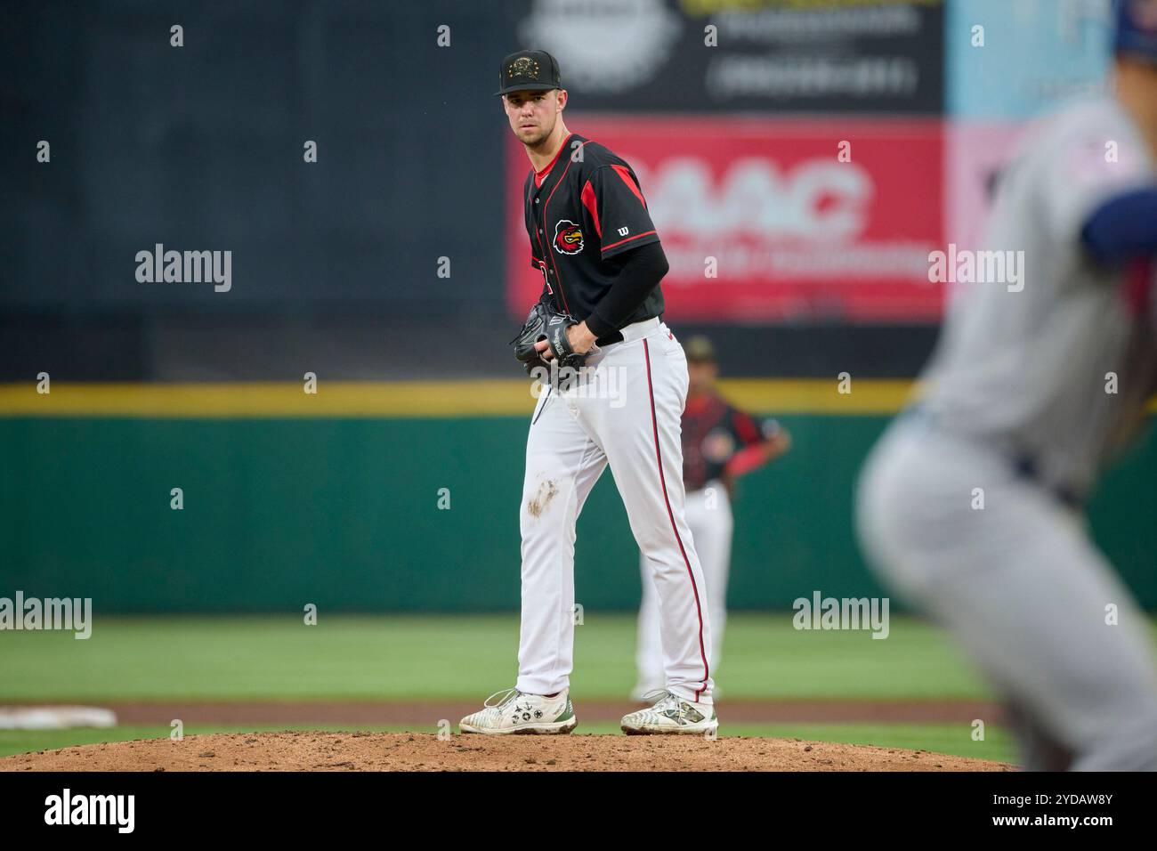 Rochester Red Wings pitcher Jackson Rutledge (22) during an MiLB ...