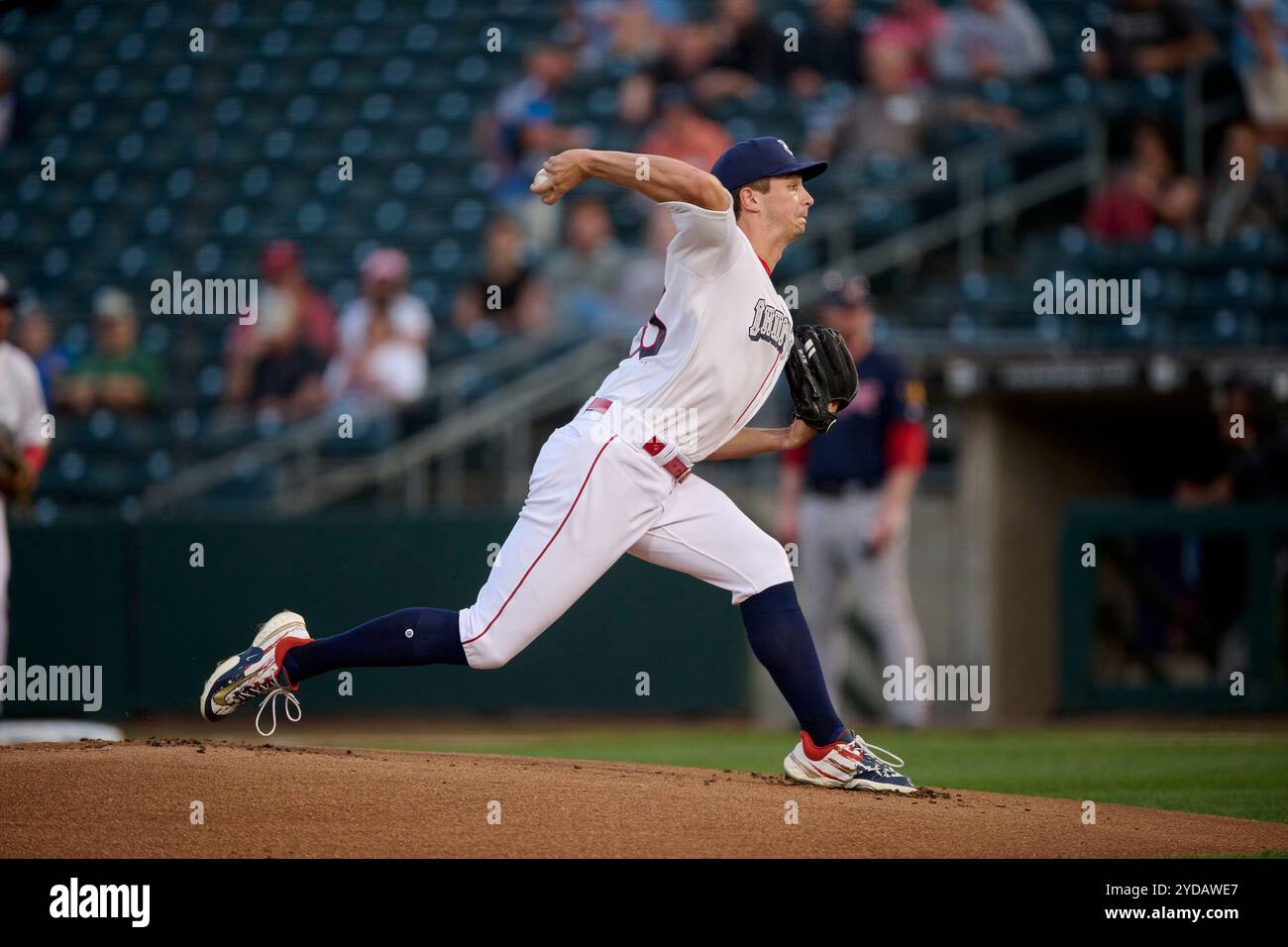 Lehigh Valley IronPigs pitcher Mick Abel (25) during an MiLB ...