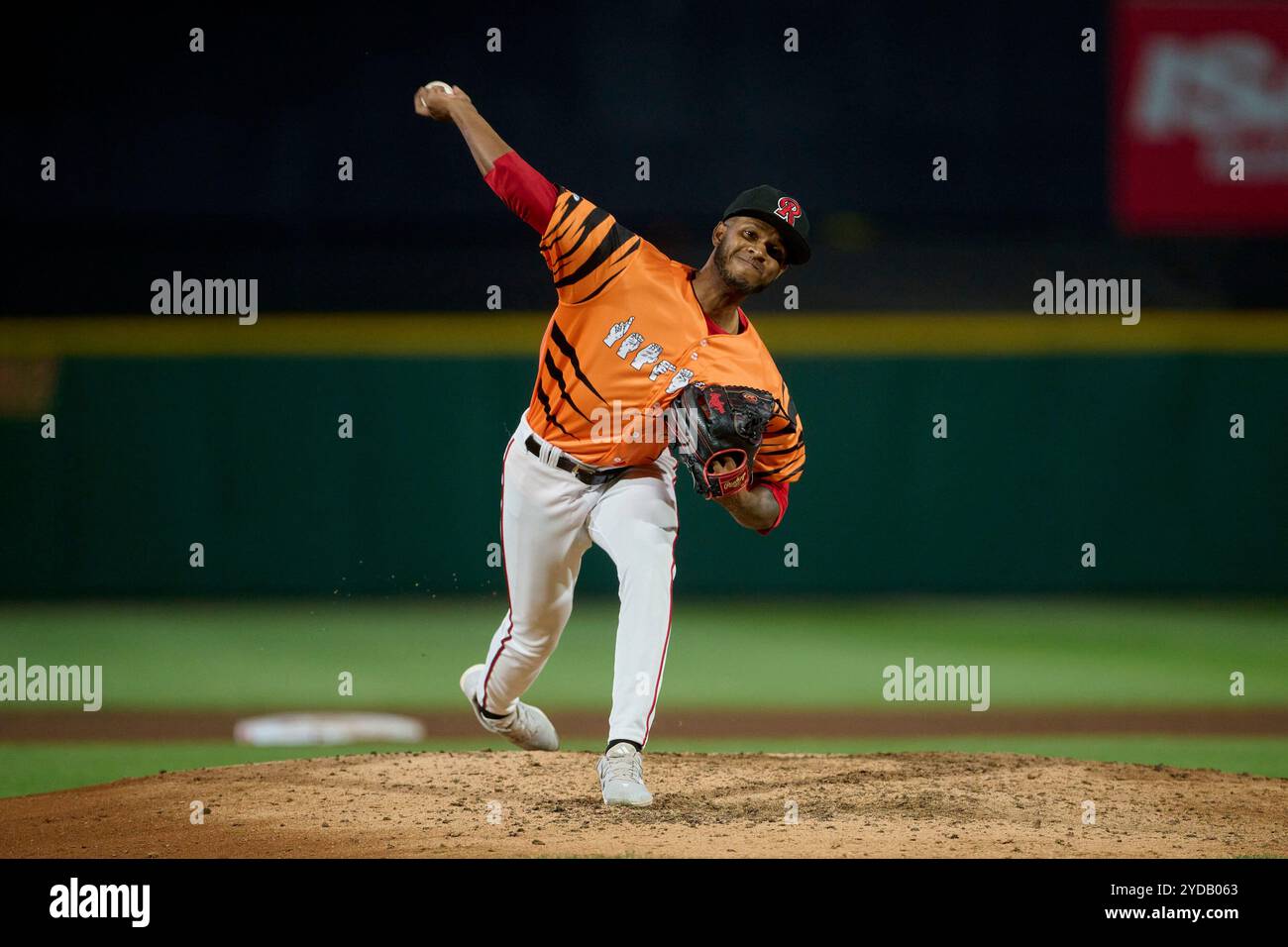 Rochester Red Wings pitcher Daison Acosta (25) during an MiLB ...