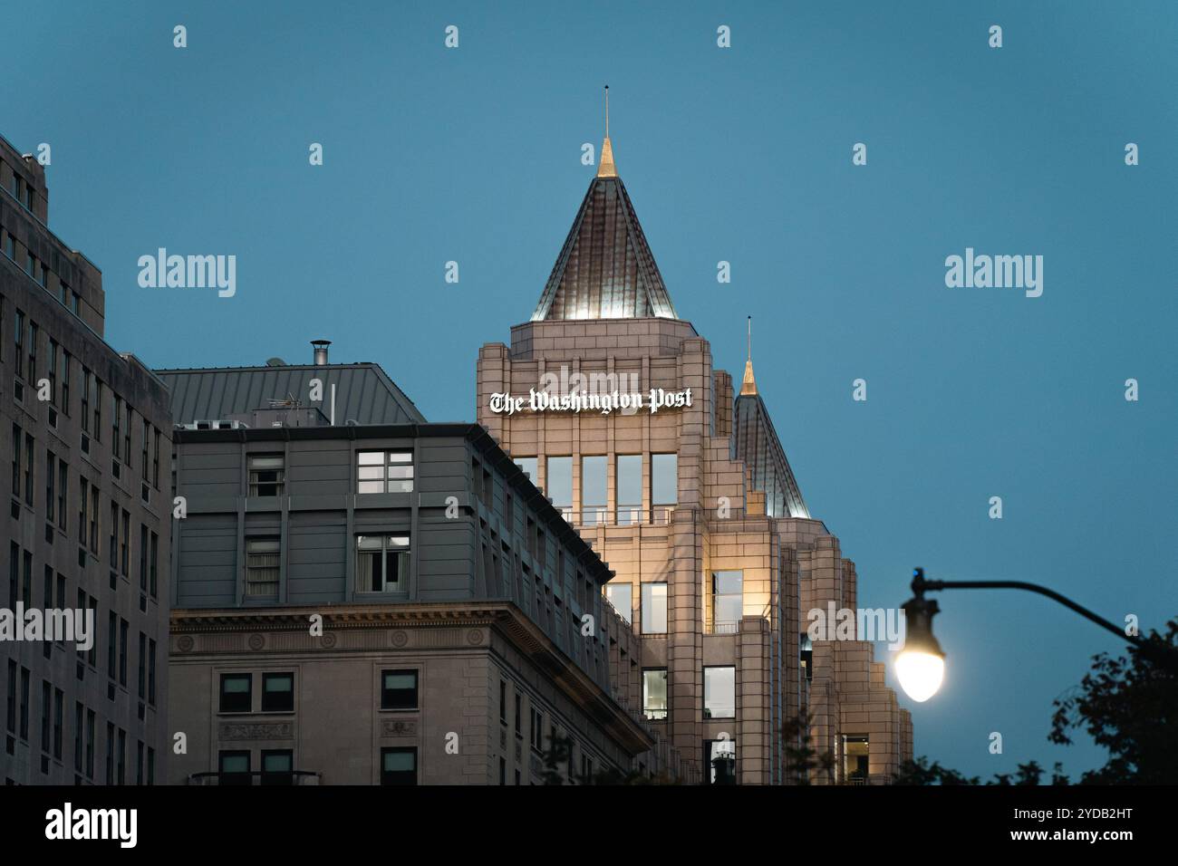 Washington Post headquarter building in Washington. For the first time ...