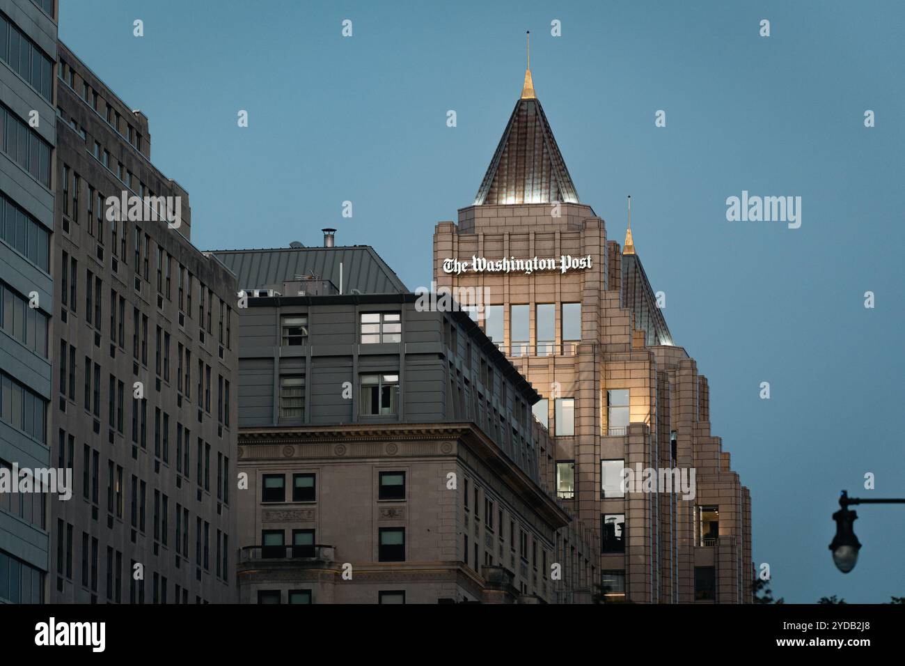 Washington Post headquarter building in Washington. For the first time ...