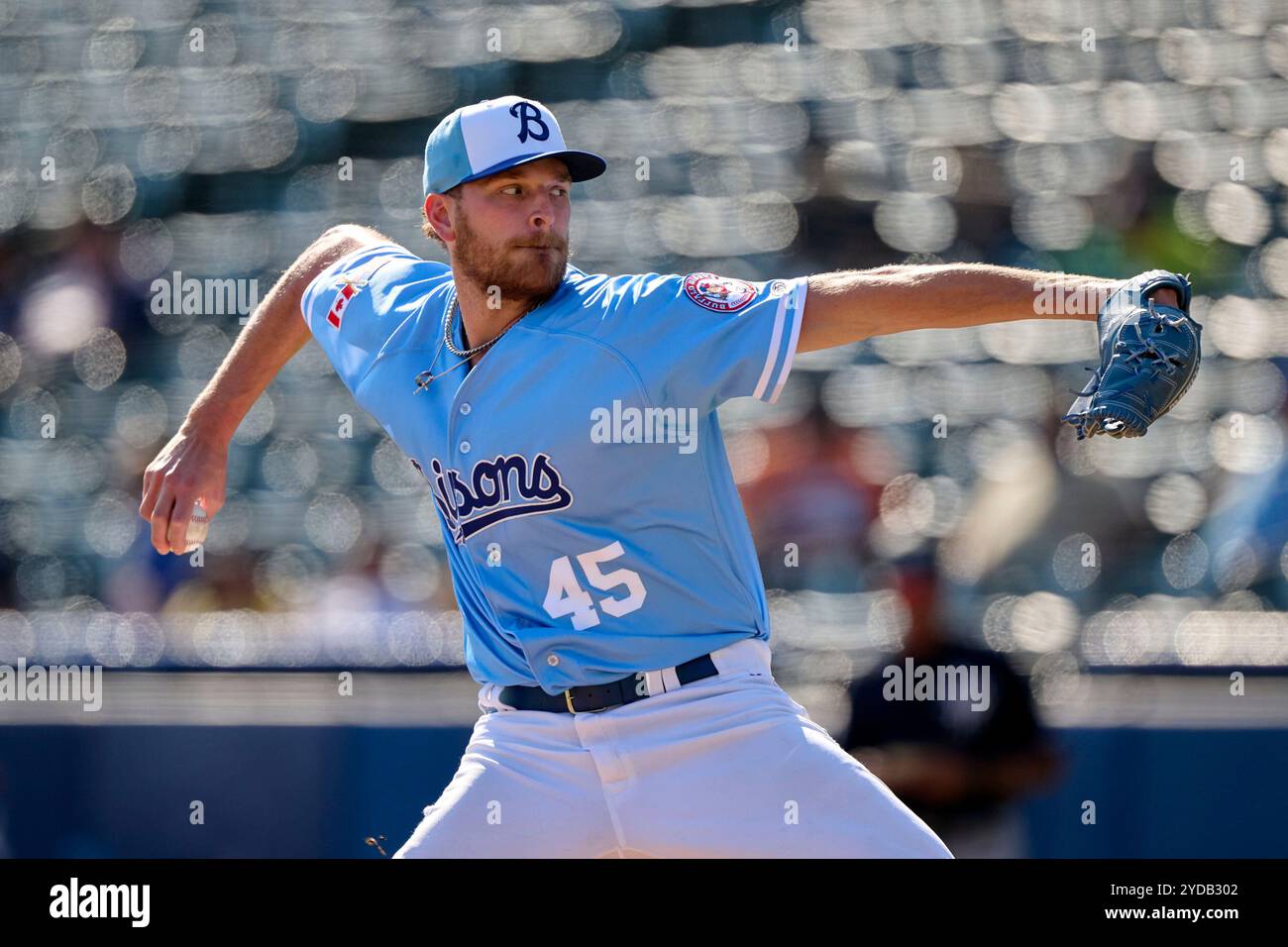 Buffalo Bisons pitcher Nick Robertson (45) during an MiLB International ...