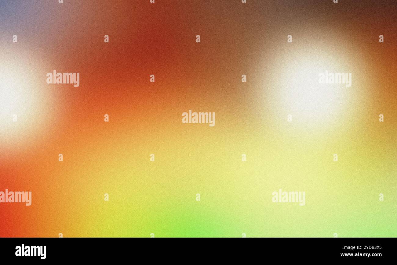 Grainy noise gradient abstract background with green, orange, yellow ...
