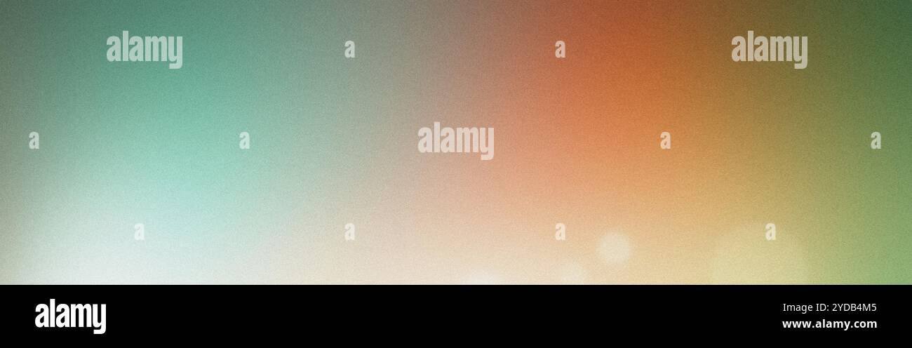 Abstract grainy gradient background fading from green to orange with ...