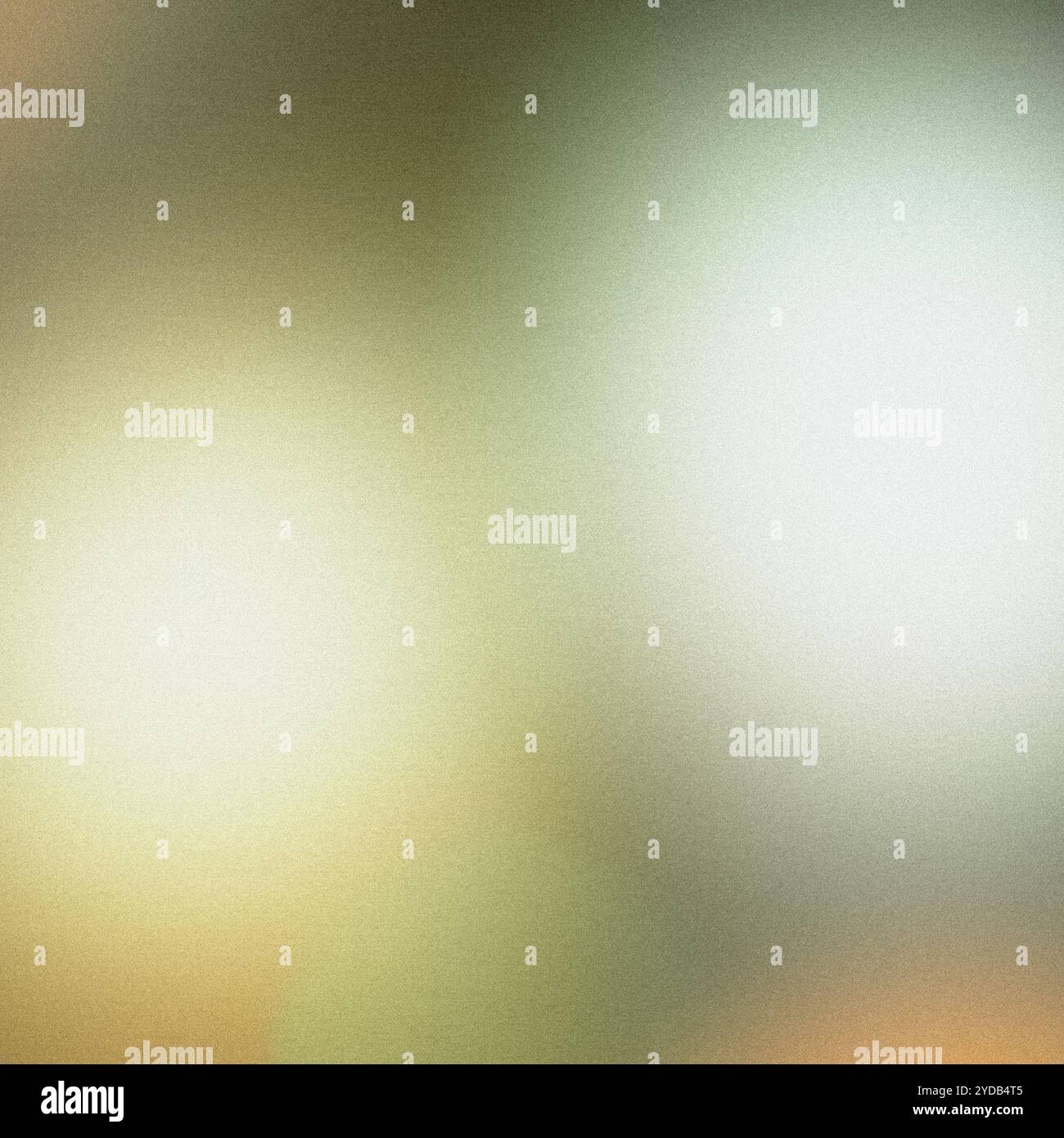 Green and yellow toned abstract blurred gradient background with a subtle grain texture effect ...