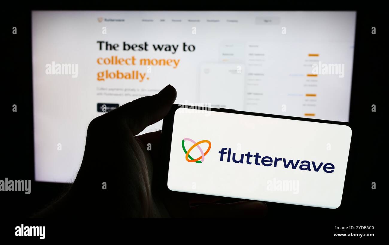 Flutterwave logo hi-res stock photography and images - Alamy