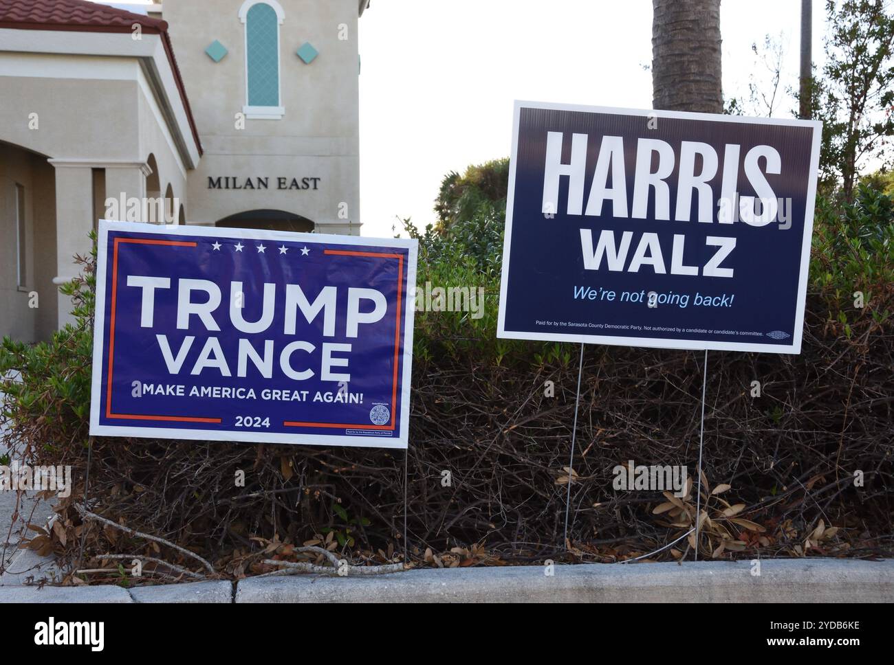 Venice, Florida, USA – Oct 24, 2024: Trump/Vance ‘Make America Great ...