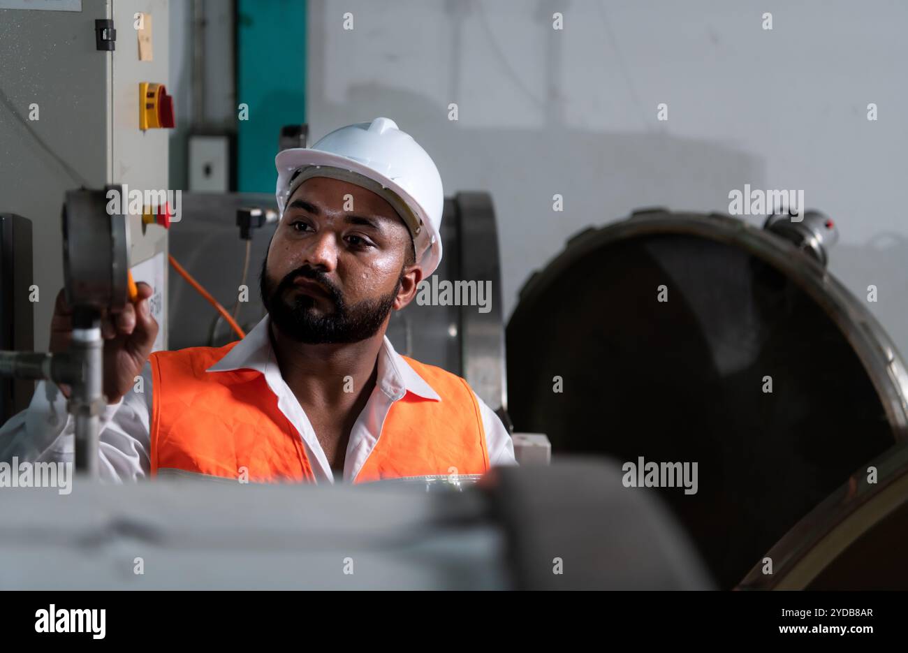 Chief Engineer of the Mechanical Plant Conduct inspection of the ...