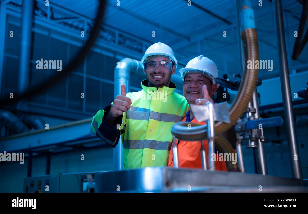 Chief Engineer of the Mechanical Plant Inspecting machine maintenance ...