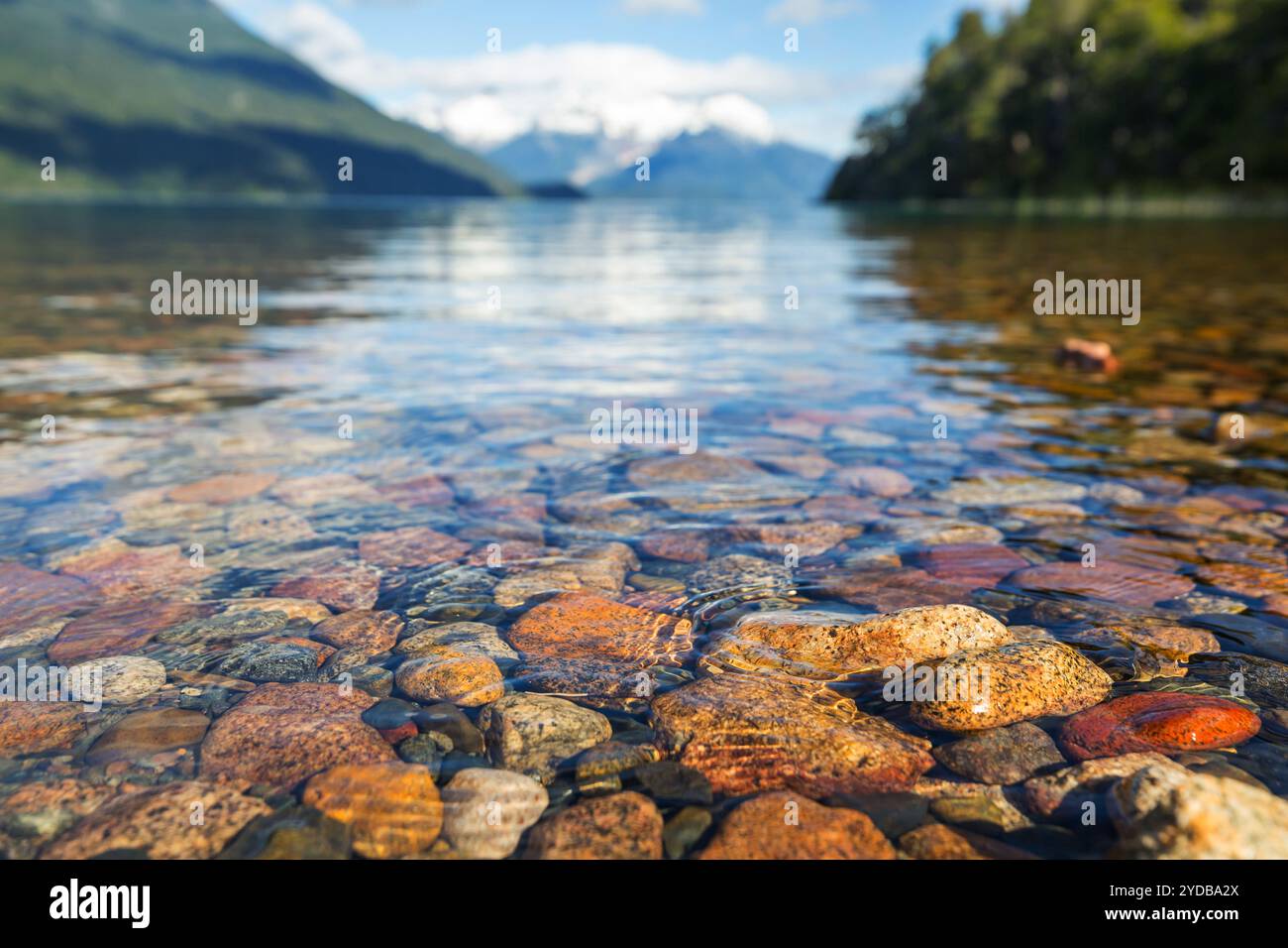 Lake in Patagonia Stock Photo - Alamy