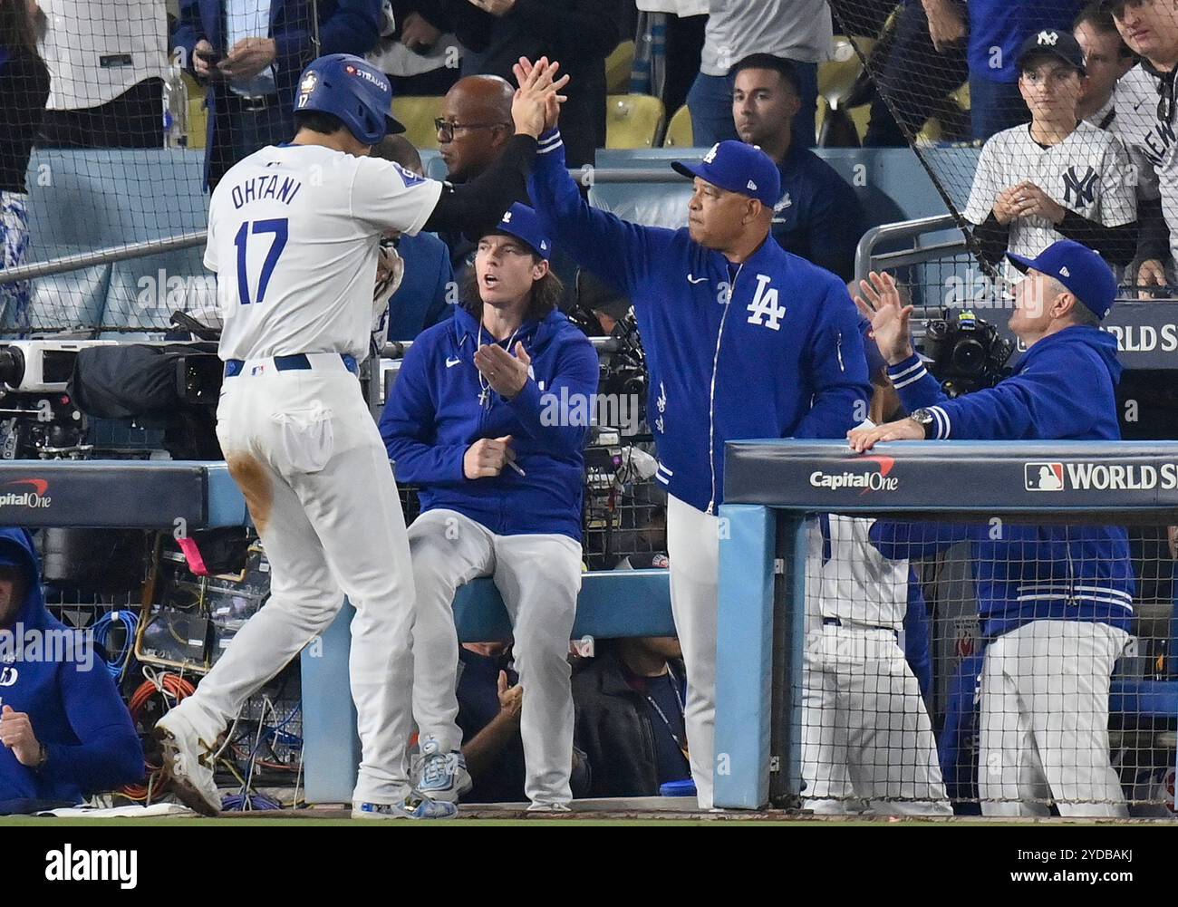 Los Angeles, United States. 25th Oct, 2024. Los Angeles Dodgers Shohei ...