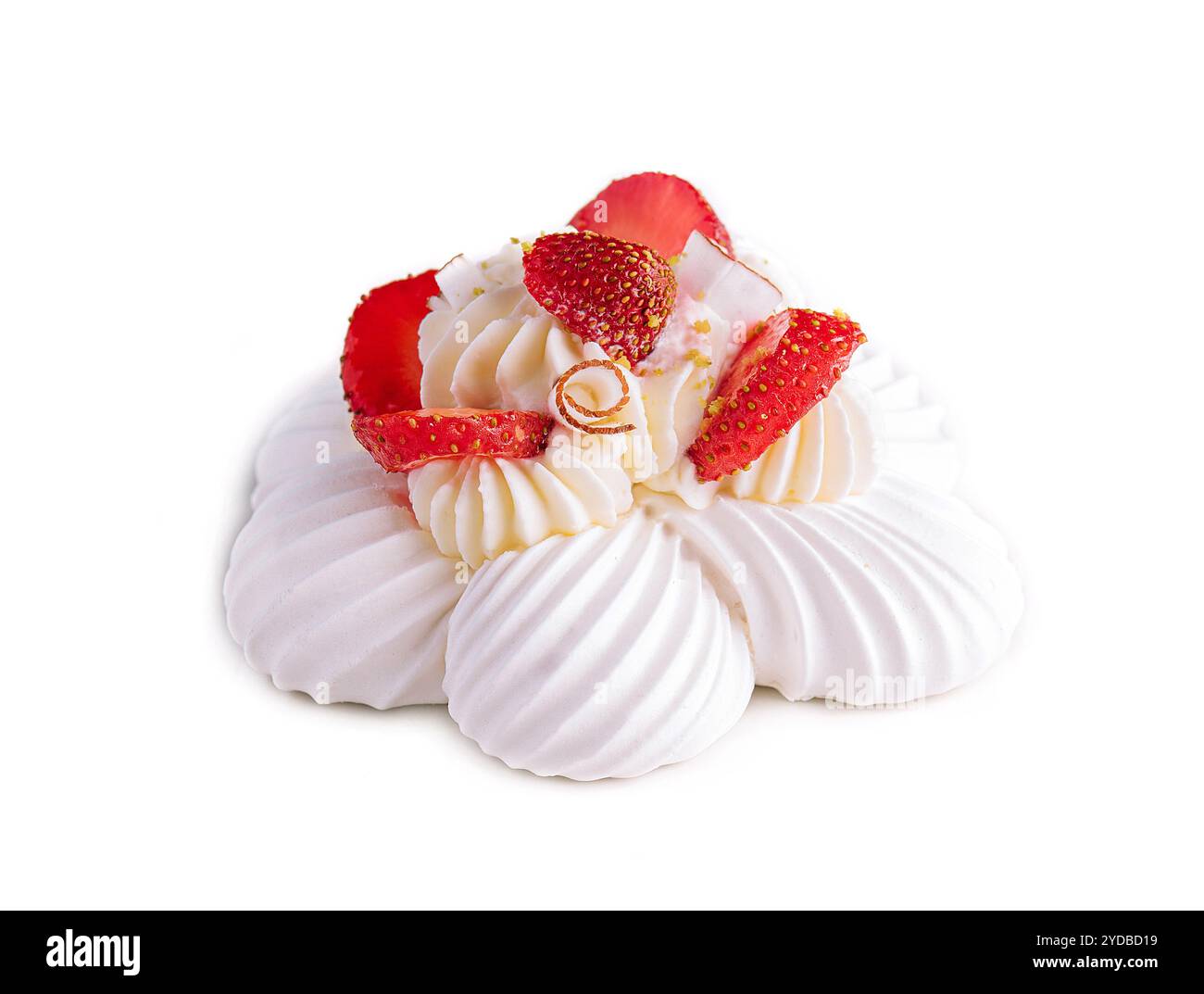Summer fruit pavlova Cut Out Stock Images & Pictures - Alamy