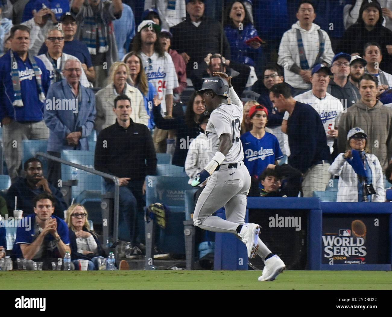 Los Angeles, United States. 25th Oct, 2024. New York Yankees Jazz ...