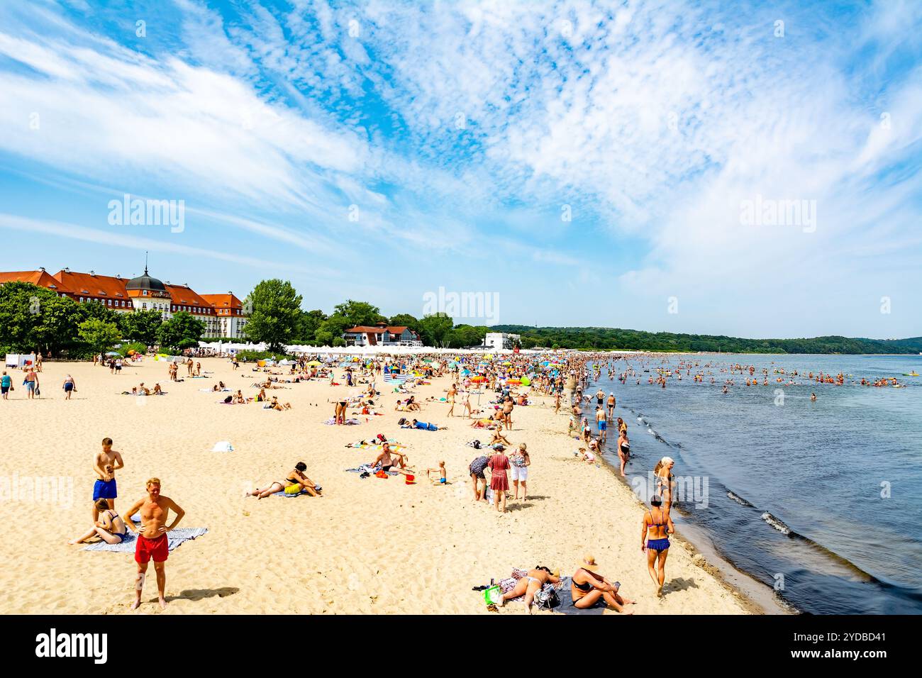 Sopot beach poland europe hi-res stock photography and images - Alamy