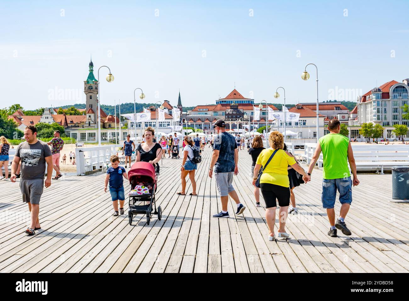 Tourists walk on famous hi-res stock photography and images - Alamy