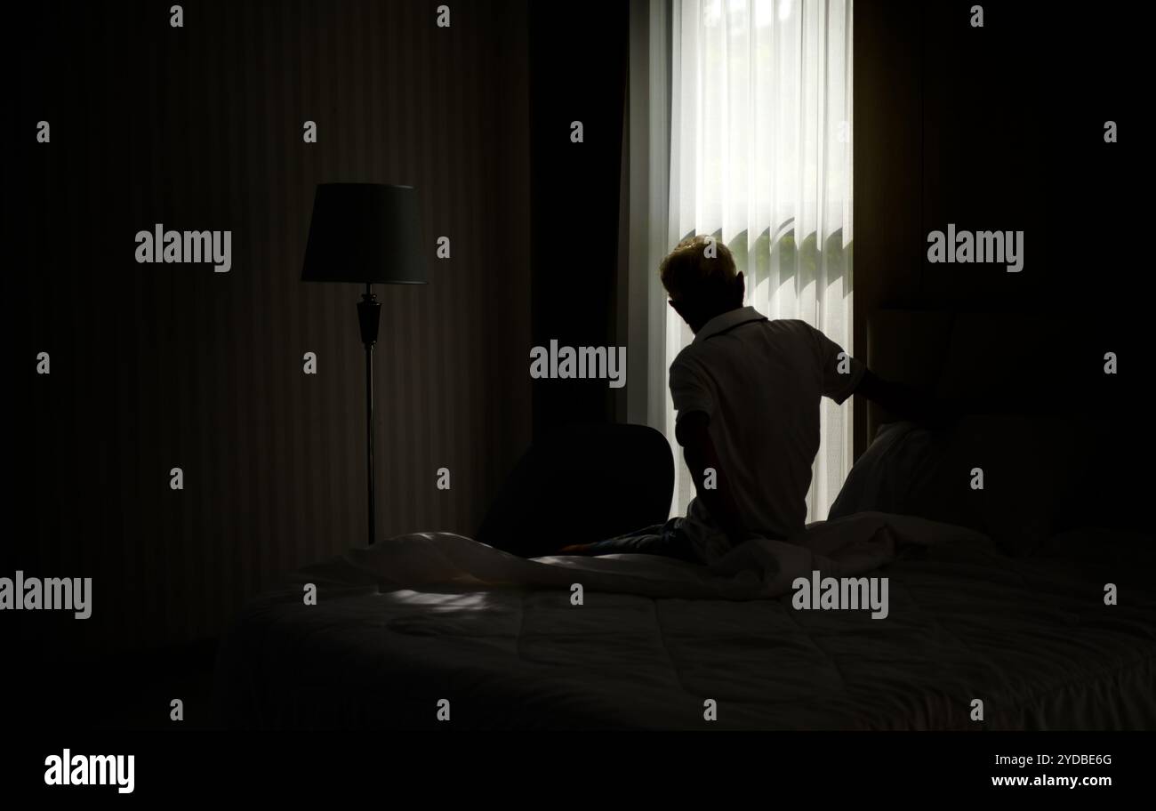 Elderly patients with depressive symptoms waking up in the morning to ...