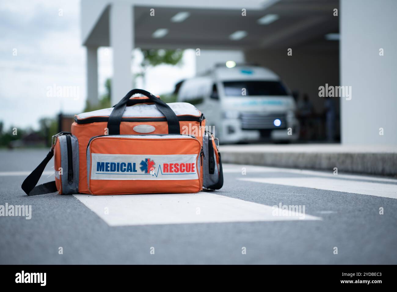 First aid bag, For the medical team who perform first aid in accidents ...