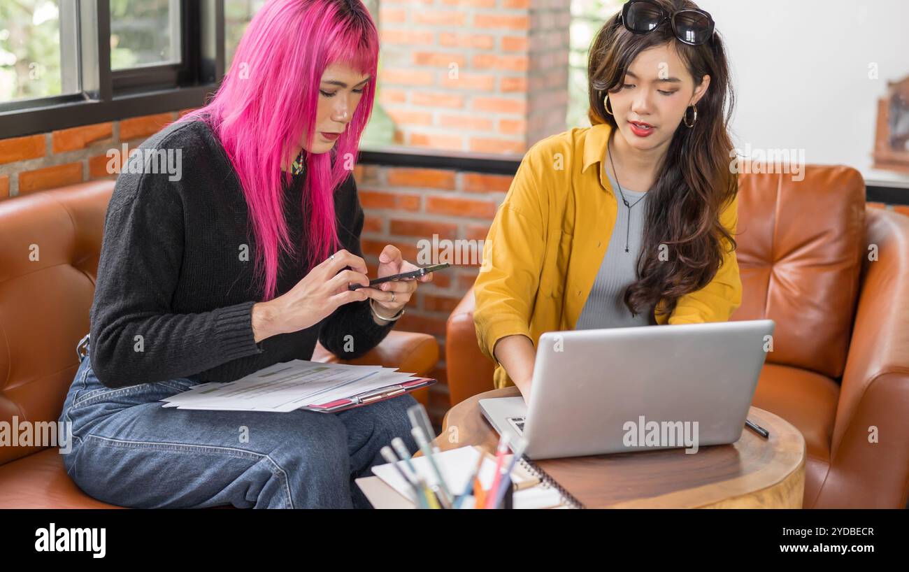 LGBTQ+ transgender man Beautiful Authentic SpecialistÂ with Pink Hair ...