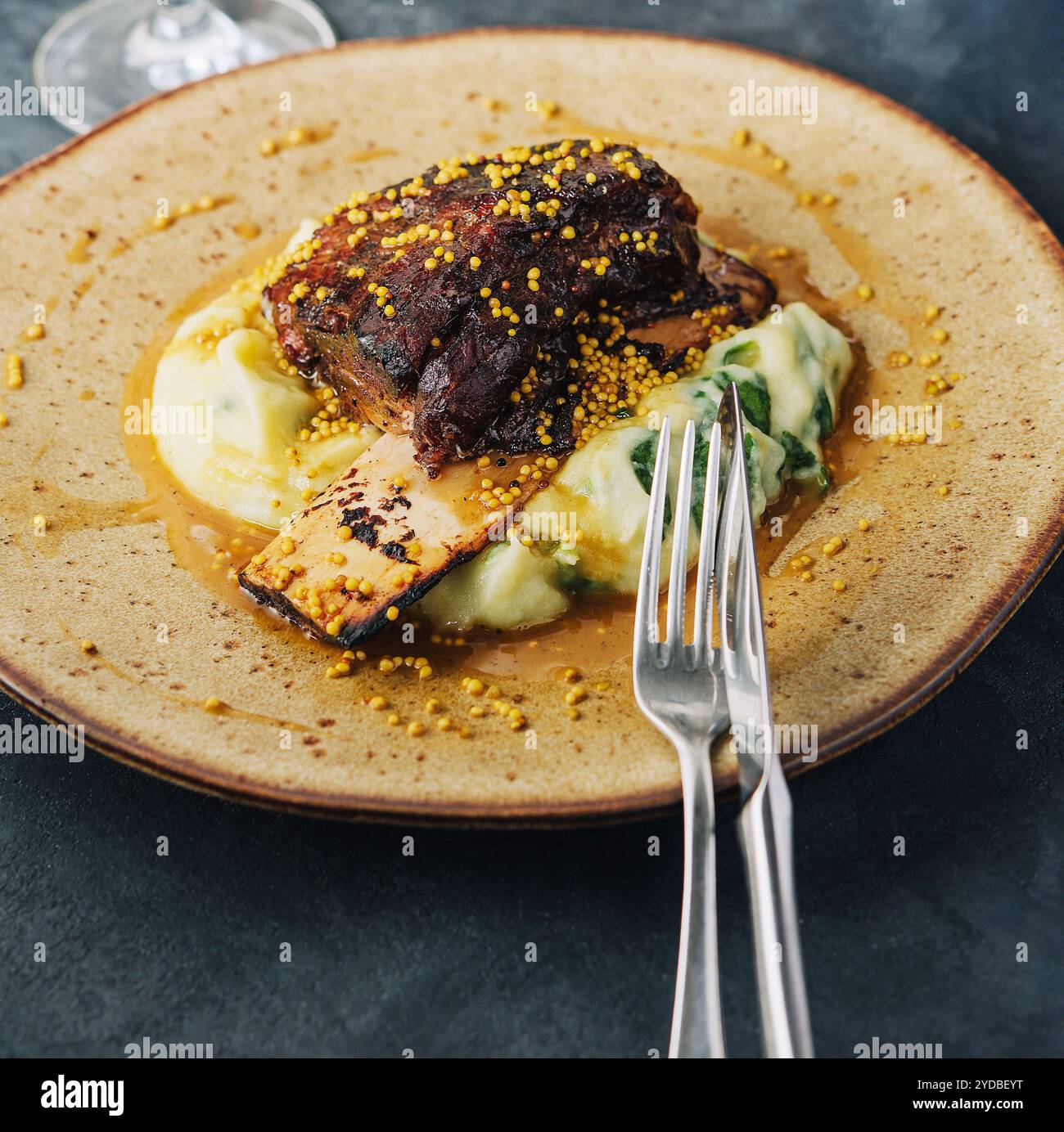 Roasted ribs potatoes on hi-res stock photography and images - Alamy