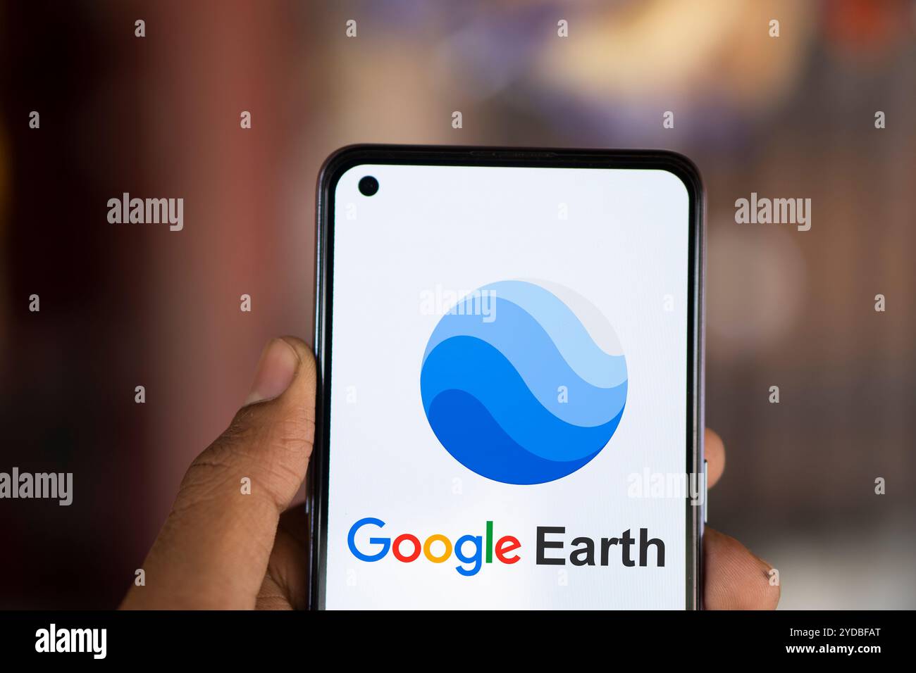 Dhaka, Bangladesh- 23 July 2024: Google Earth logo is displayed on smartphone Stock Photo - Alamy