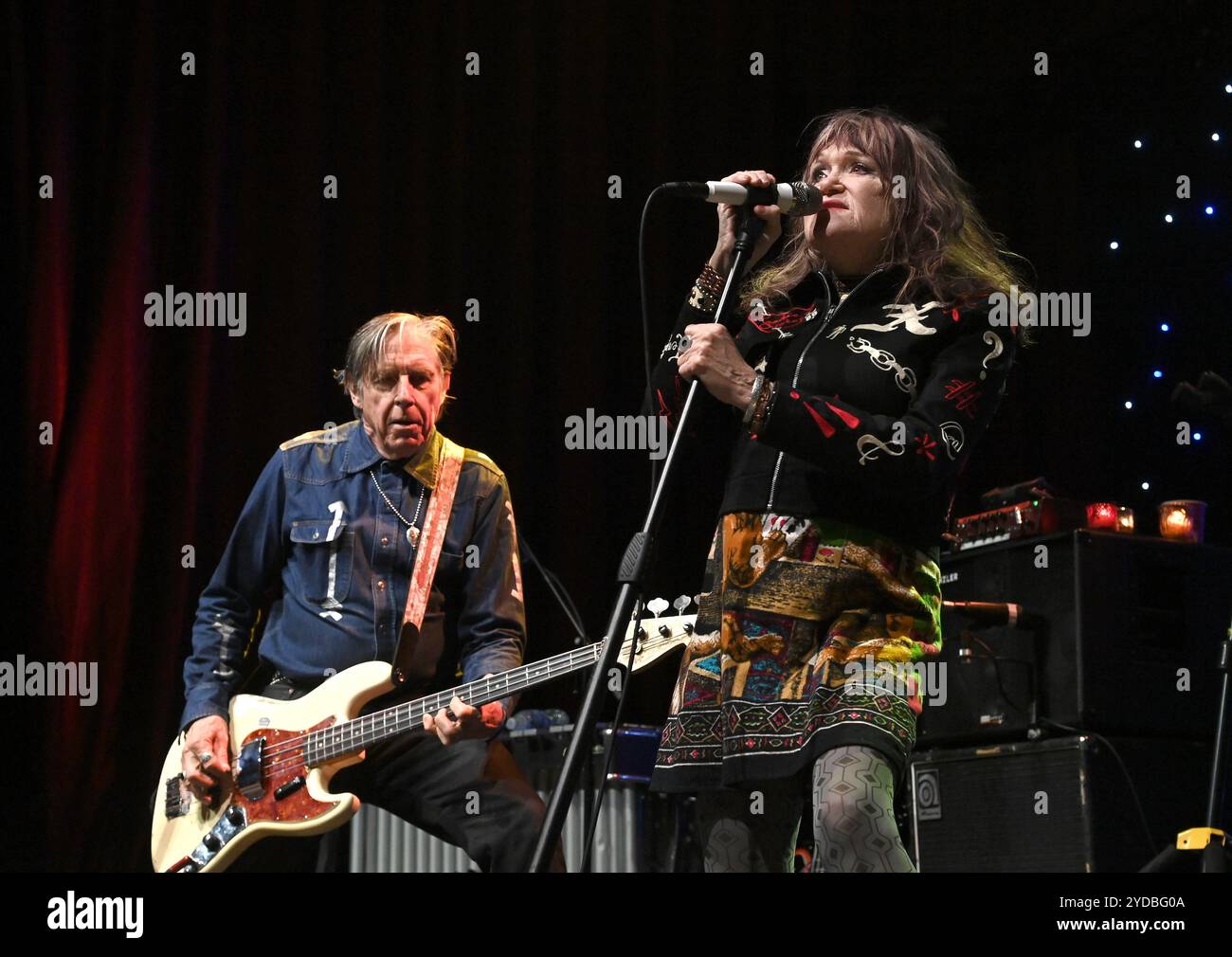 Nashville, USA. 25th Oct, 2024. John Doe and Exene Cervenka from the ...