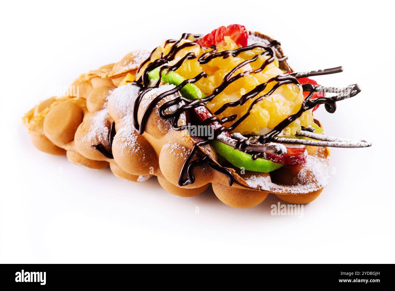 Waffle with filling Cut Out Stock Images & Pictures - Alamy
